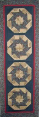 Pinwheels on the Run Table Runner Pattern by Marlous Designs Two Sizes ...