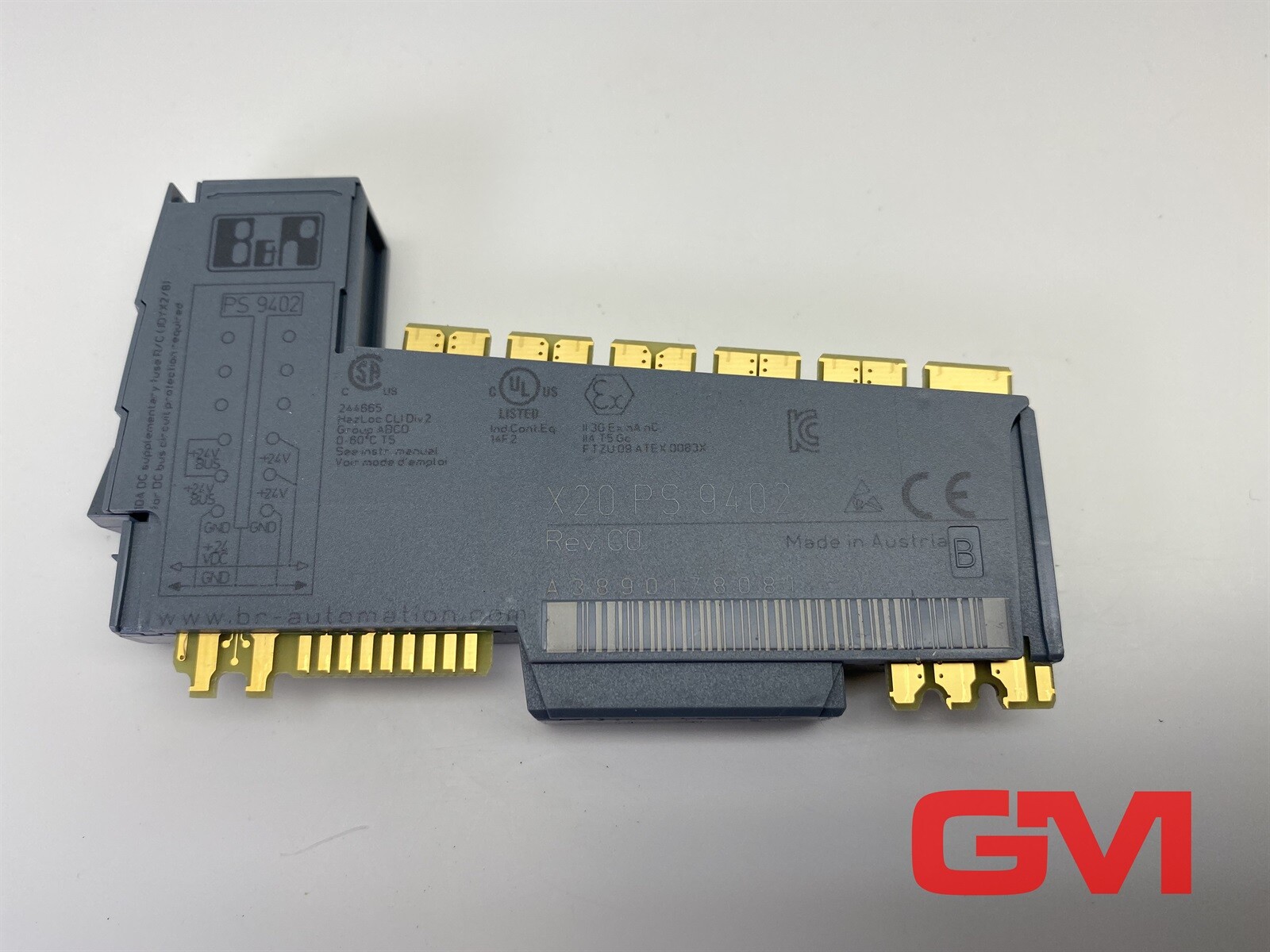 B&R Einspeisemodul X20PS9402 Power Supply module Unit X20 PS9402 ...