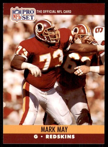1990 Pro Set. Mark May Football Cards #665 | eBay