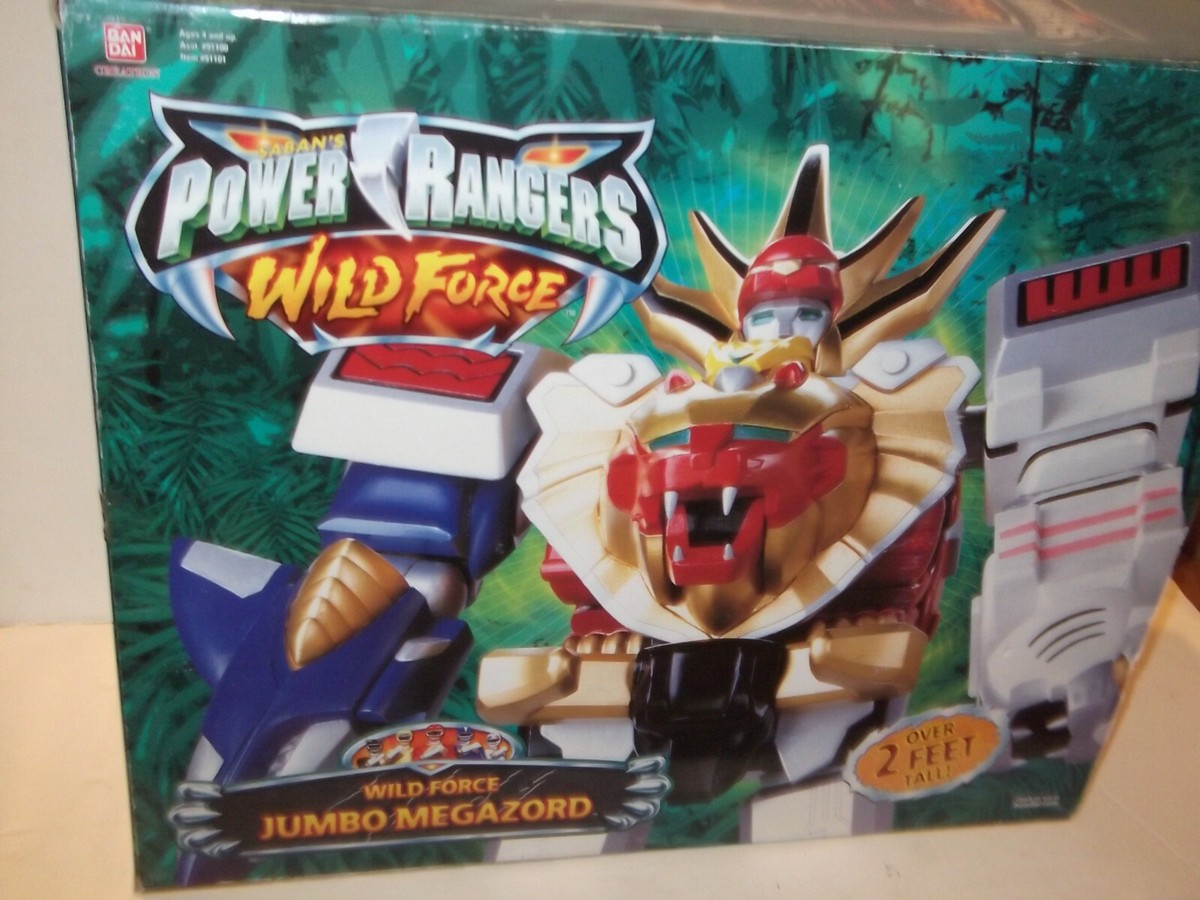 Power Rangers Wild Force Megazord Ebay