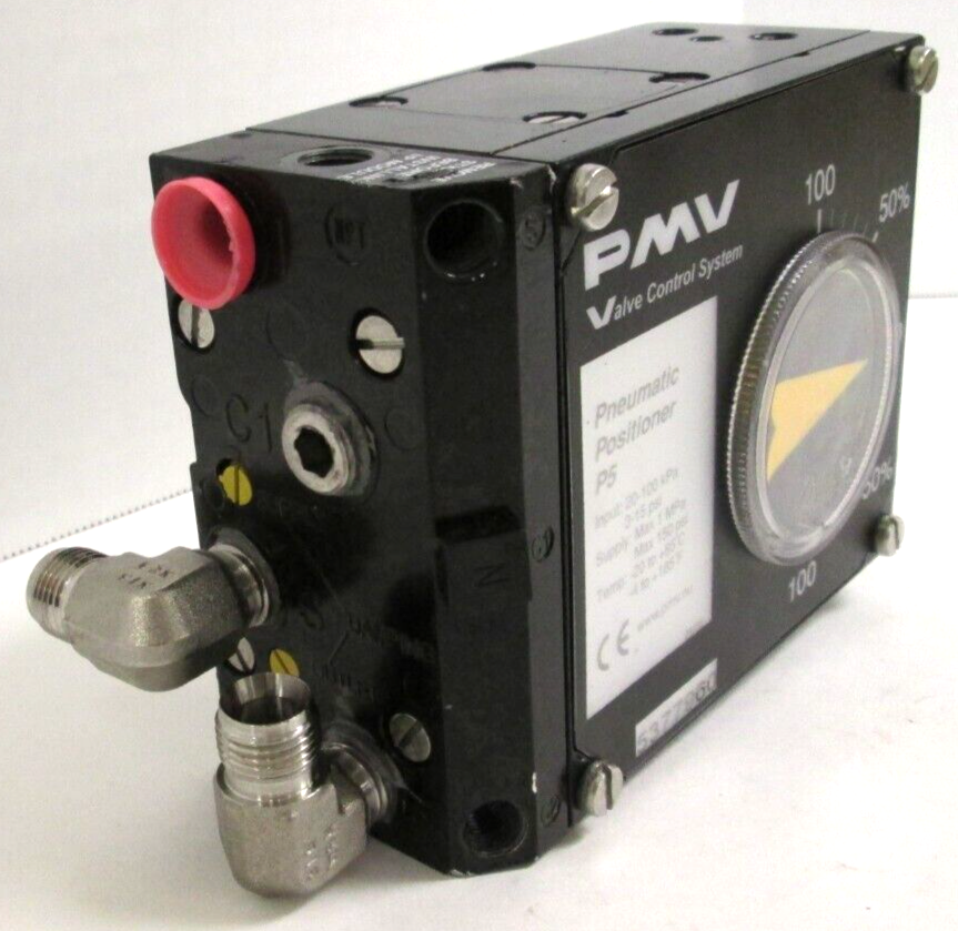 PMV VALVE CONTROL SYSTEMS, DOUBLE ACTING, PNEUMATIC POSITIONER P5 ...