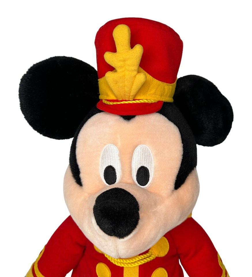 Disney Macys Limited Edition Mickey Mouse Band Leader Conductor Plush ...