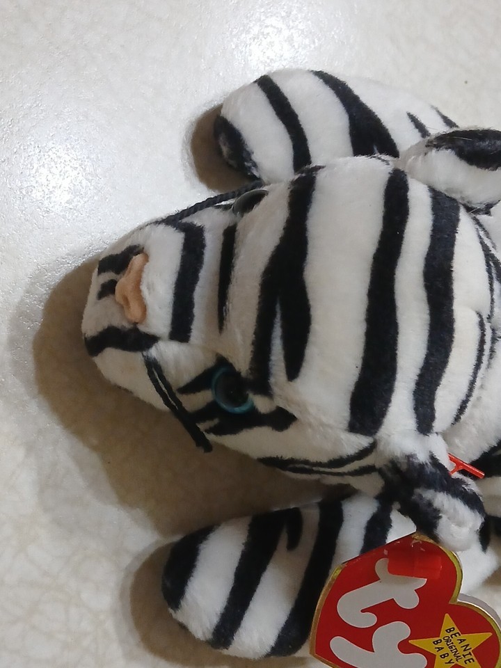 Ty Beanie Babies Plush 6" Blizzard White Tiger | eBay