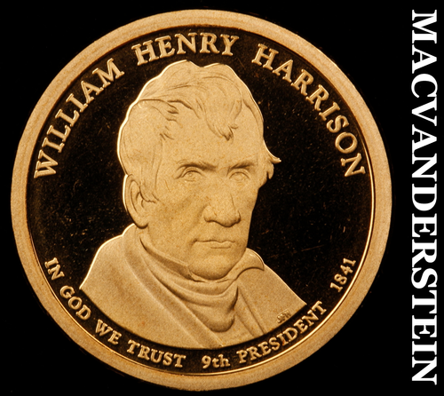 2009-S William Henry Harrison Presidential Dollar - Choice Gem Proof # ...