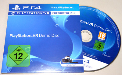 PLAYSTATION VR DEMO DISC (PlayStation 4) PS4 DEUTSCH Disk | eBay.de