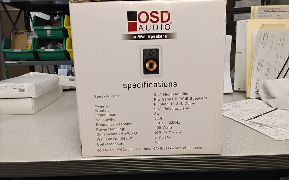 OSD Audio IW-540 In-Wall Speaker | eBay