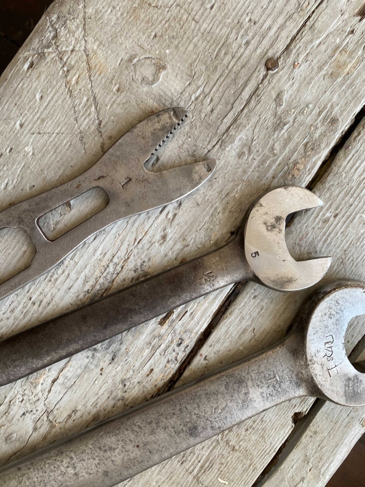 Vintage Williams Wrench Set of 3- Single Open-end #5 and 7 with ...