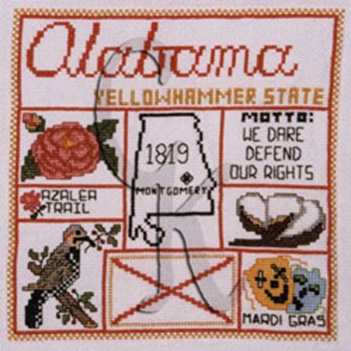 KIT Sewing Quilting Alabama State Quilt Yellowhammer Camellia Applique ...