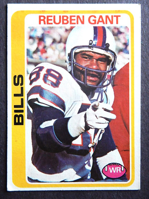 Reuben Gant #212 Topps 1978 Football Card (Buffalo Bills) *VG | eBay