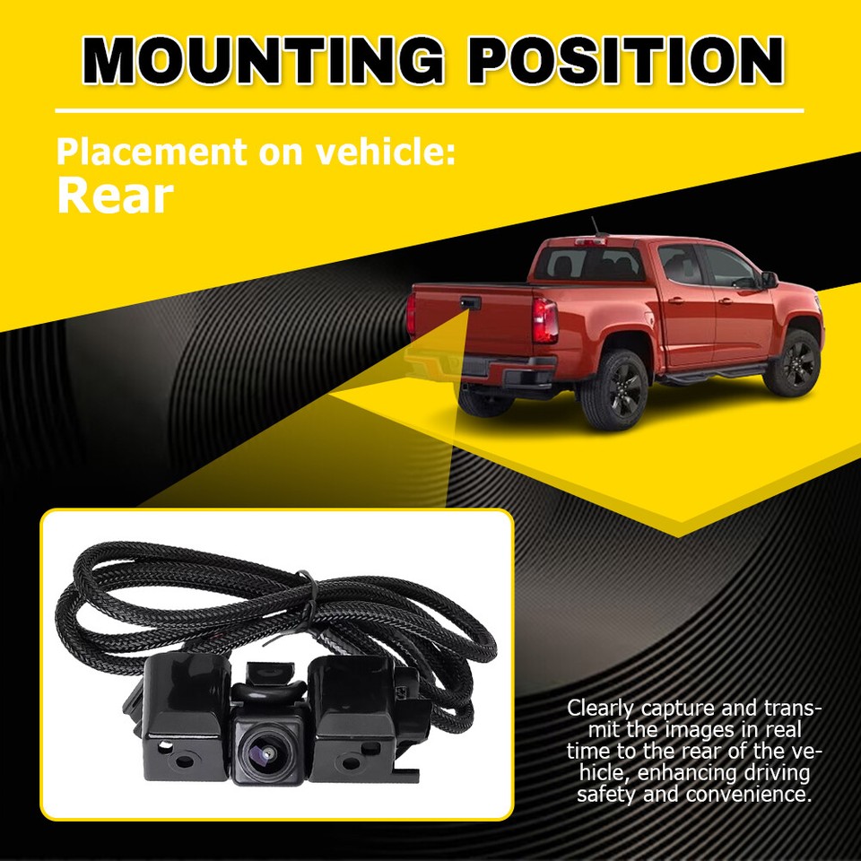 For 2015-2022 Canyon Colorado Rear View Park Assist Back Up Camera ...