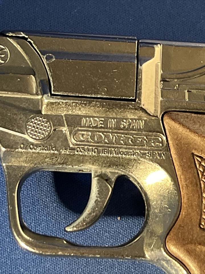 Gonher No. 124 German Luger Police Style 8-Shot Diecast Toy Cap Gun | eBay