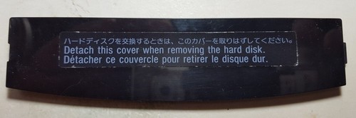 PS3 Original Hard Drive Plastic Cover That Has Clip CECHH01 CECHK01 ...