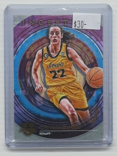 2022-23 Bowman University Inception Caitlin Clark Prospects RC #68 Iowa ...