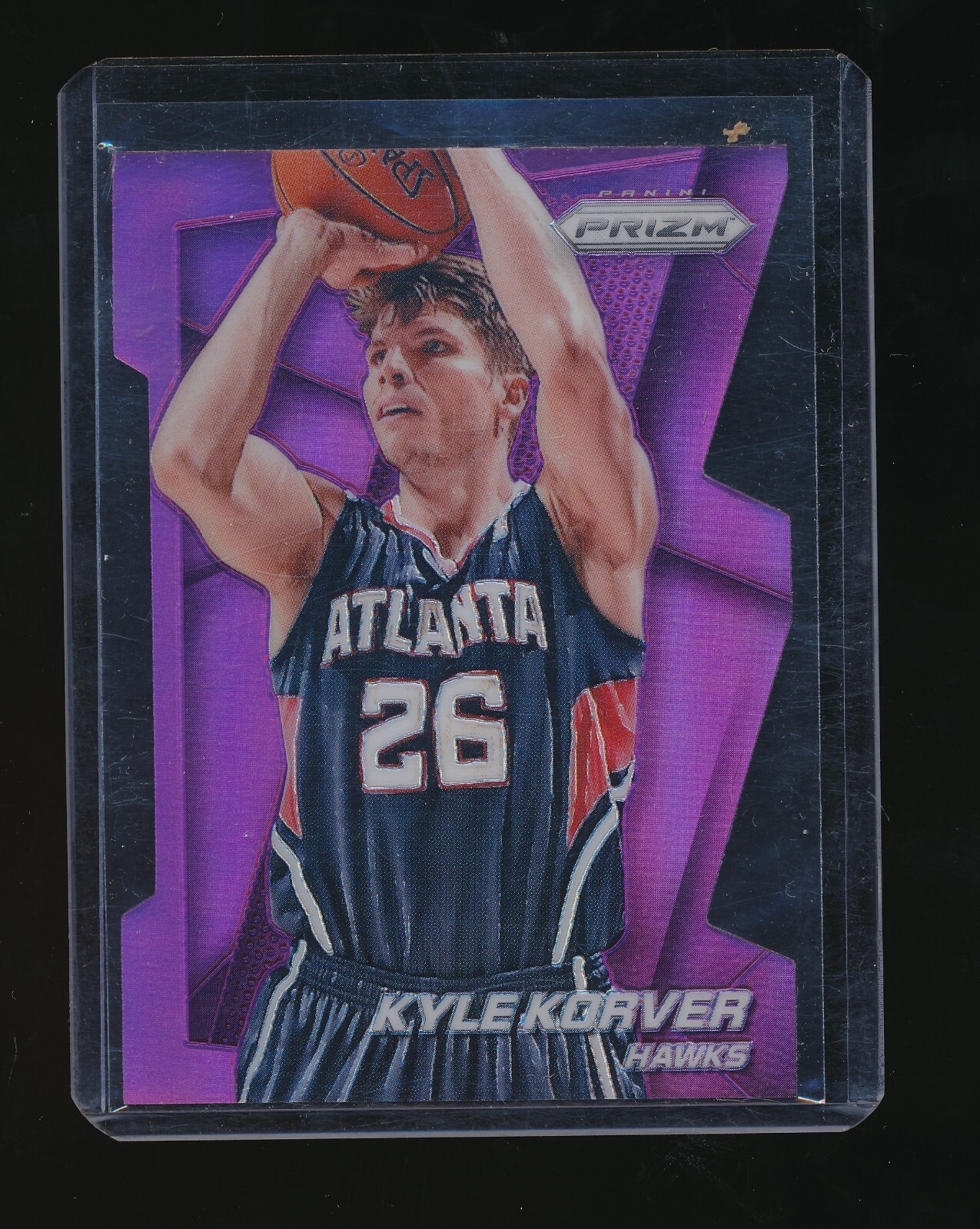 KYLE KORVER 2014-15 PANINI PRIZM PRIZMS PURPLE DIE CUT #/139 *ATLANTA ...
