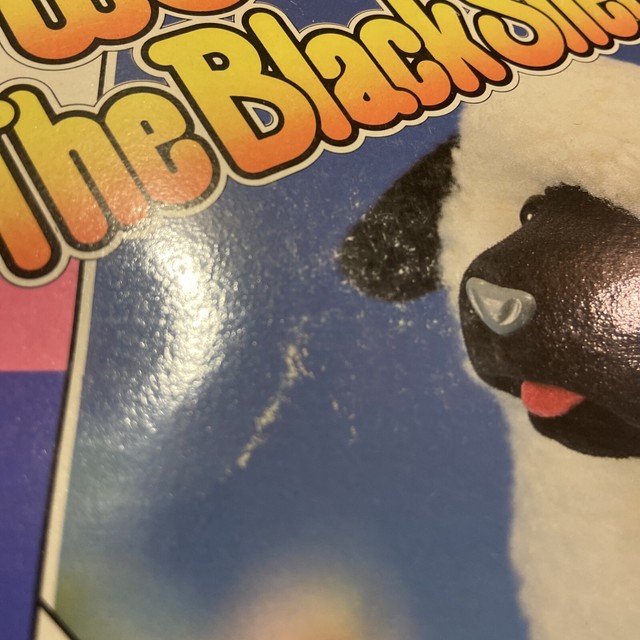 Vintage Iwaya Corp Battery Op Operated Wooly The Black Sheep Toy Works ...