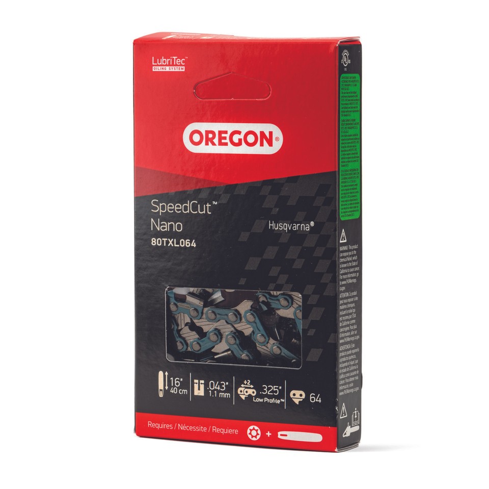 16" Oregon SpeedCut Nano Saw Chain (3-Pack), 80TXL064(3) | eBay