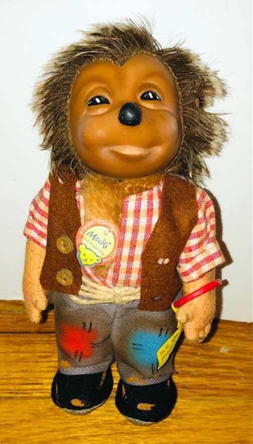 Vintage Steiff Mecki 7627/17 Hedgehog Stuffed Animal Plush Toy West ...