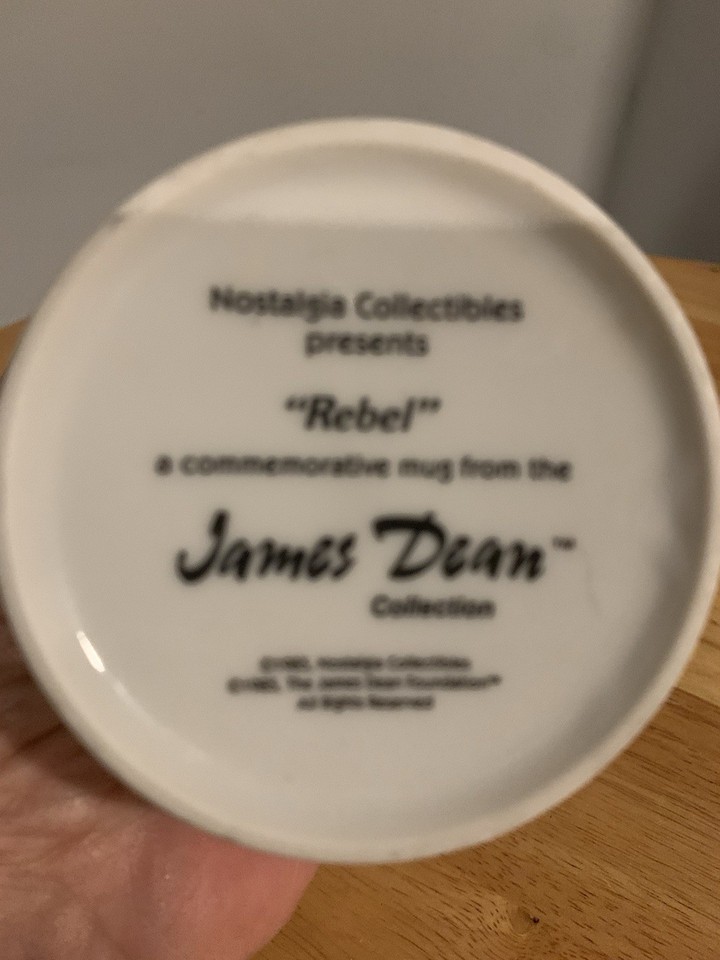 James Dean Porcelain Coffee Cup ( Rebel Without A Cause ) | eBay