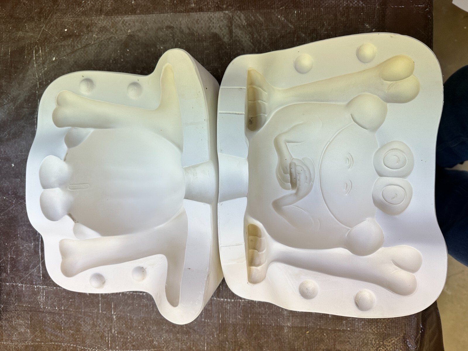 VINTAGE SCIOTO TL DESIGN CERAMIC MOLD #TL-1167 FROG BANK 10"W | eBay