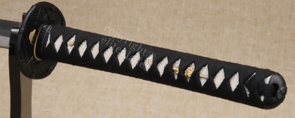 Musashi Igusa Omote 1095 Steel Hand Forged Clay Tempered Samurai Katana ...