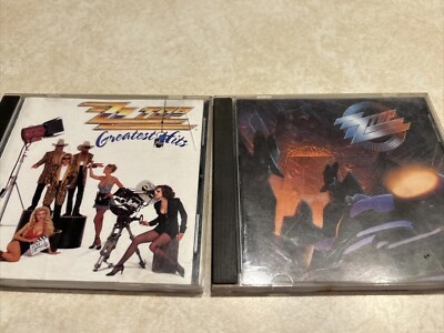 ZZ Top - 80s 90s Rock Music CD Lot of 2 - Recycler - Greatest Hits | eBay