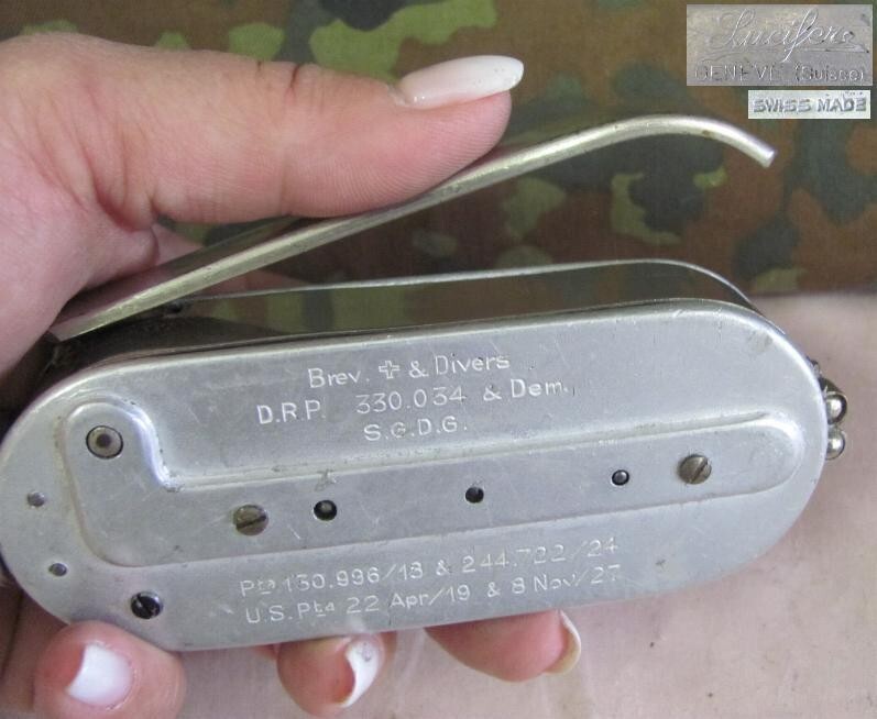 WW2 ORIGINAL GERMAN WEHRMACHT DYNAMO SIGNAL FLASHLIGHT DRP LUCIFER RARE ...