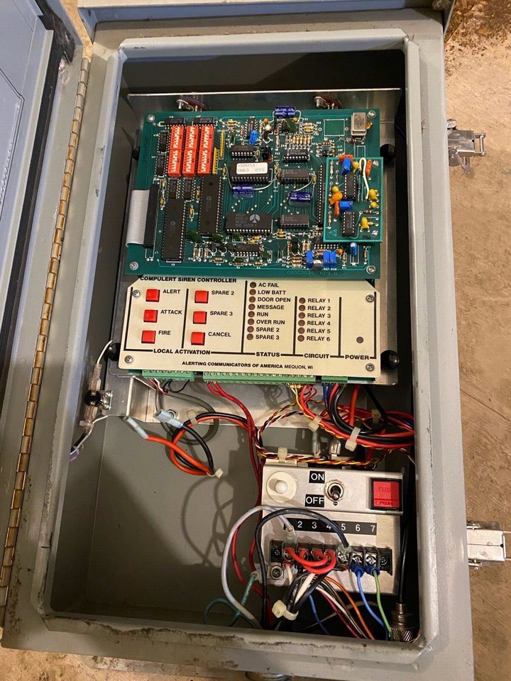 American Signal Tornado control cabinet | eBay