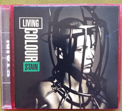 LIVING COLOUR - Stain (CD, 1993) red jewel case 74645278025| eBay