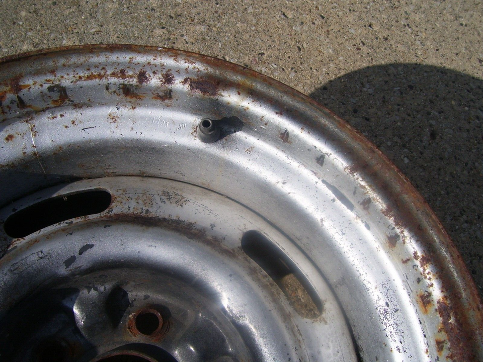 Original GM Corvette 15"x8" Rally Wheel, (code K193 10 20 AZ) | eBay