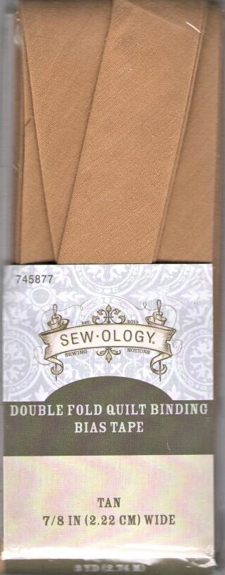 SEW-OLOGY DOUBLE FOLD BIAS TAPE - 7/8 INCH - 3 YRDS - SHIP DISCOUNT ...