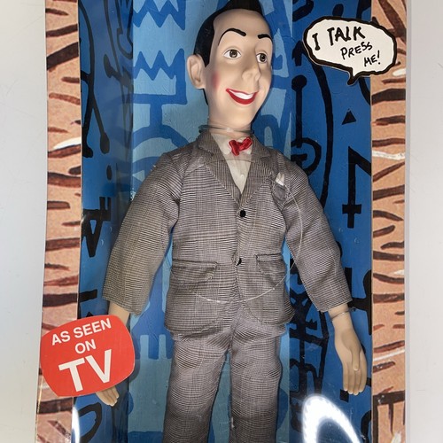 PEE-WEE HERMAN Doll Talking 2000 Tested Vintage Toys Playhouse Peewee ...
