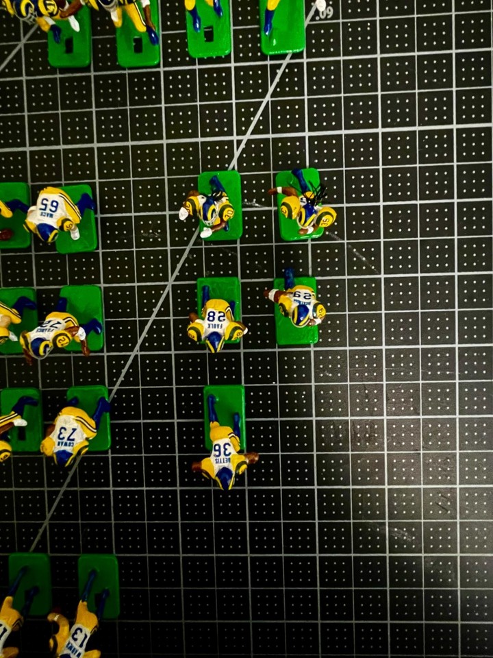 Los Angeles Rams Custom Electric Football Figures | eBay