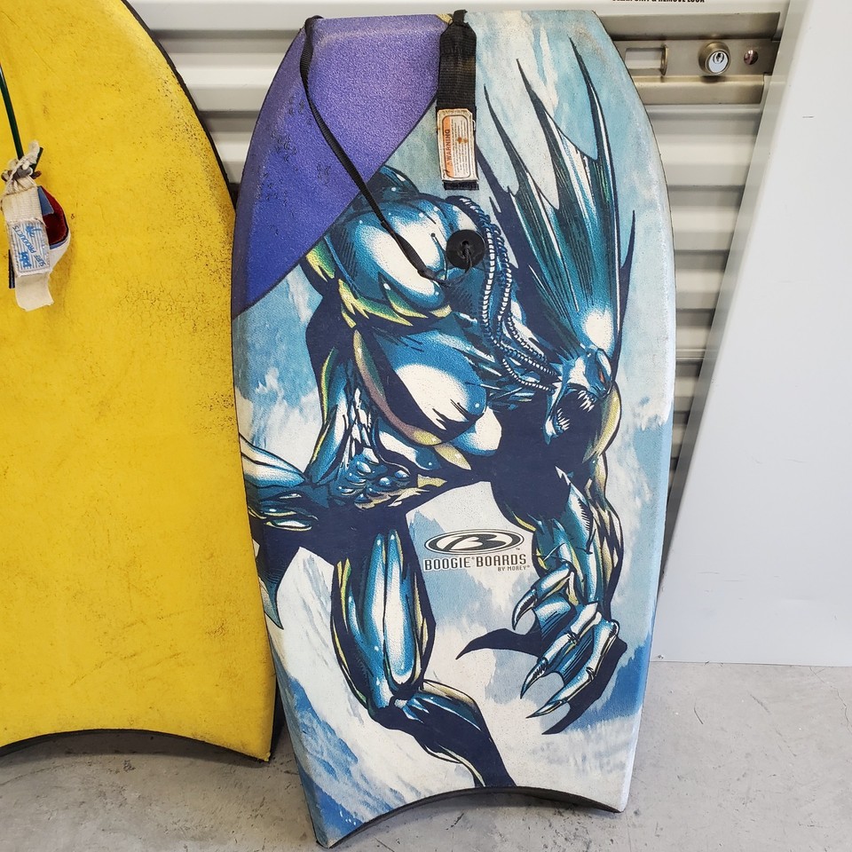 Boogie Board Lot of 3 Morey Mach 7-7 Vintage 80s Graphic Creature Surf ...