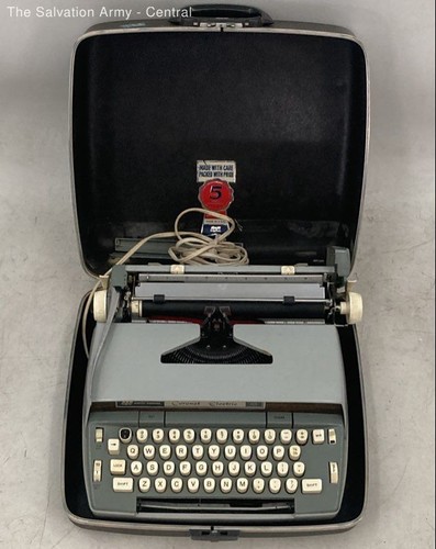 Smith Corona Coronet Electric 10 Portable Qwerty Keys Typewriter In ...
