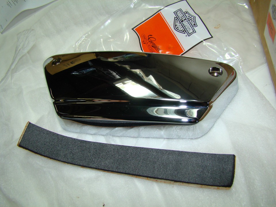 Harley FXR chrome side cover NOS 66351-82 FXRT FXRD FXRP FXLR FXRS ...