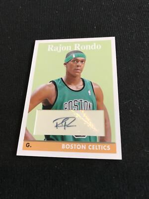 Rajon Rondo 2008-09 Topps #65 1958-59 Variations Autographs | eBay