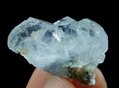 31mm Clear & Transparent Beryl crystals with Muscovite China B8783 | eBay