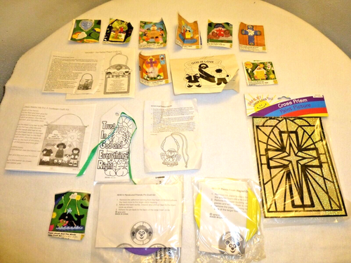 Christian Craft Kits 18 Individually wrapped Jesus Sunday School Bible ...
