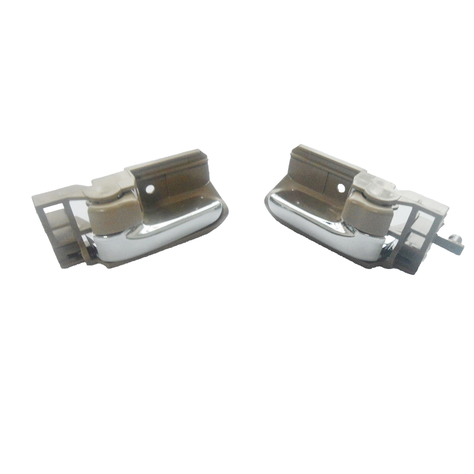 Fit 03-08 Toyota Corolla Hilux Matrix Inside Beige Chrome Left Right ...