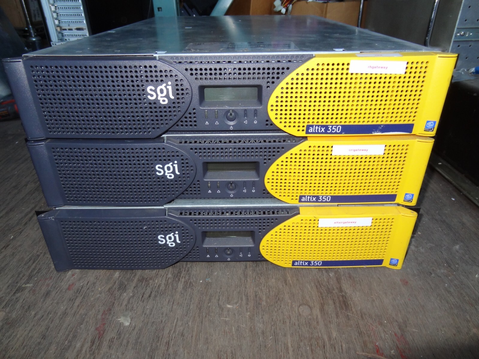 (Lot of 03) SGI Silicon Graphics Altix 350 Server Model CMN026, 4GB RAM ...