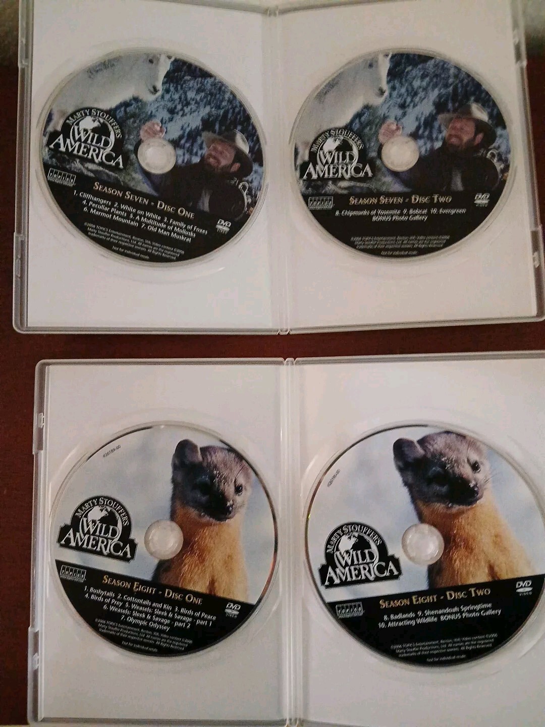 Marty Stouffers Wild America PBS Series 24 Disc DVD Box Set 12 Seasons ...