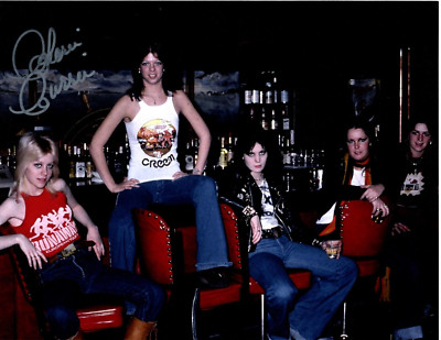 The Runaways at the bar 8.5x11 Photo Print signed by Lead Singer Cherie ...