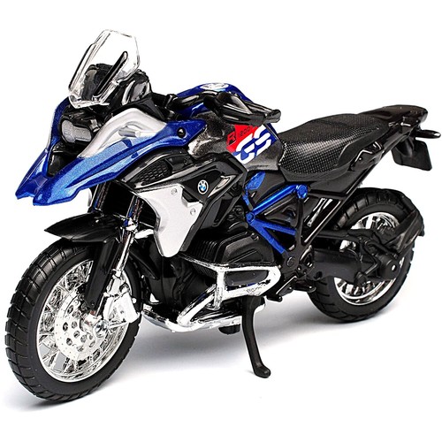 Black BMW R1200GS 1:18 Kids Model Diecast Dirt Bike Motorbike ...