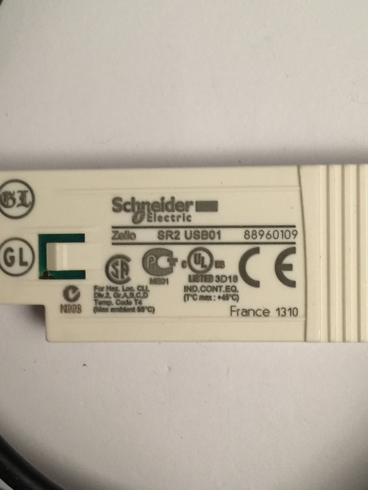 SCHNEIDER SR2USB01 PLC Zelio USB Programmable Cable | eBay