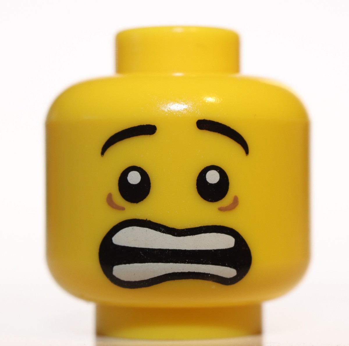Yellow Scared Face