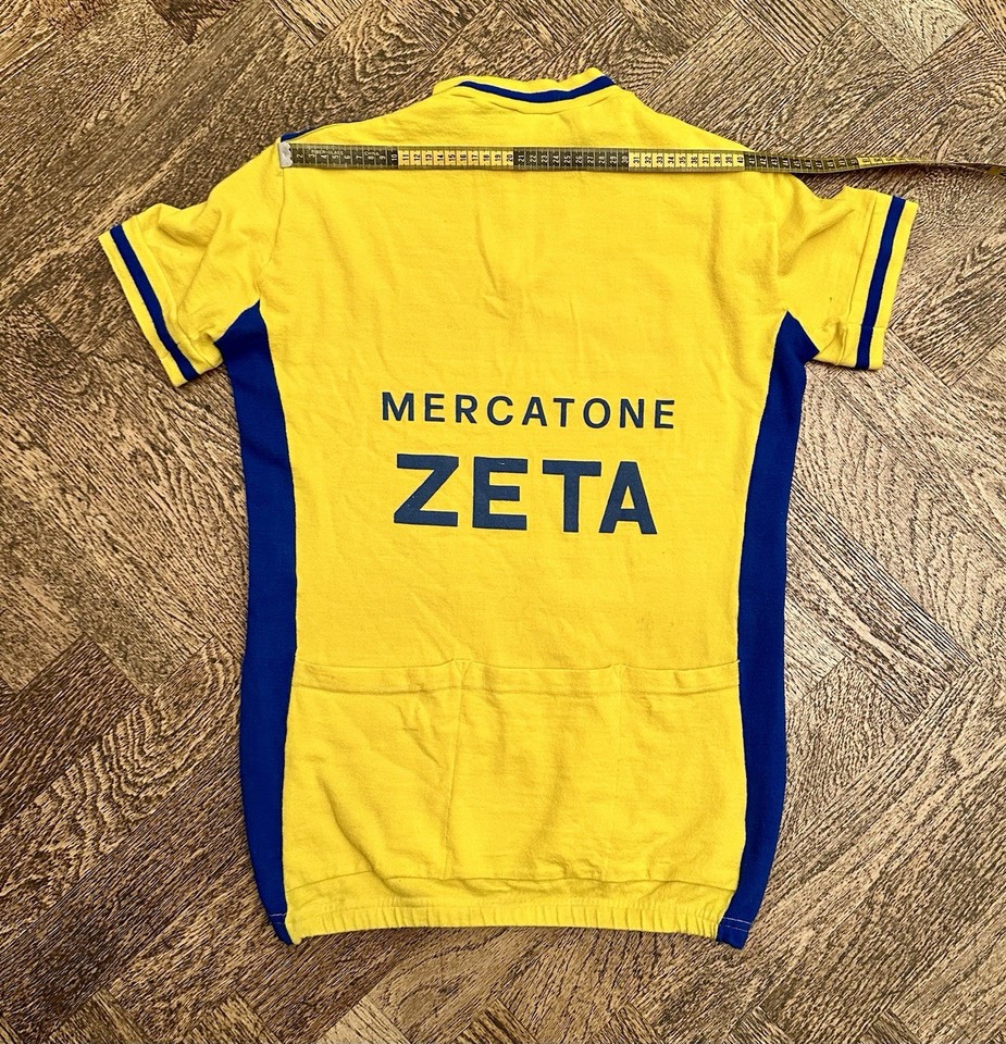 Maglia Ciclismo Vintage Vittore Gianni Team “Mercatone Zeta” per Eroica ...