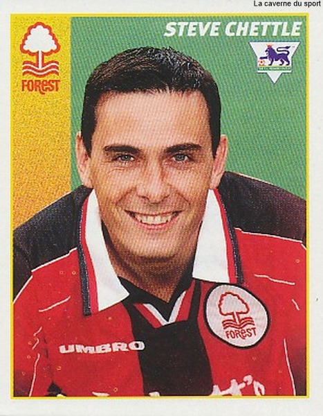 N°364 STEVE CHETTLE NOTTINGHAM FOREST STICKER MERLIN PREMIER LEAGUE ...