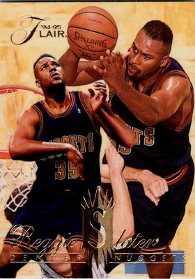 Reggie Slater 1994-95 Fleer Flair #208 Denver Nuggets | eBay
