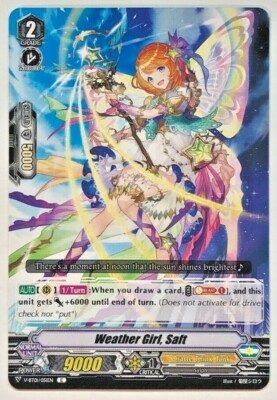 Cardfight!! Unite! Team Q4 Weather Girl, Saft V-BT01/051EN | eBay
