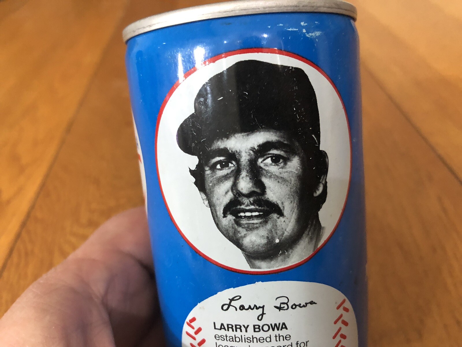 VINTAGE 1978 LARRY BOWA RC COLA EMPTY CAN ROYAL CROWN #60 PHILLIES CUBS ...